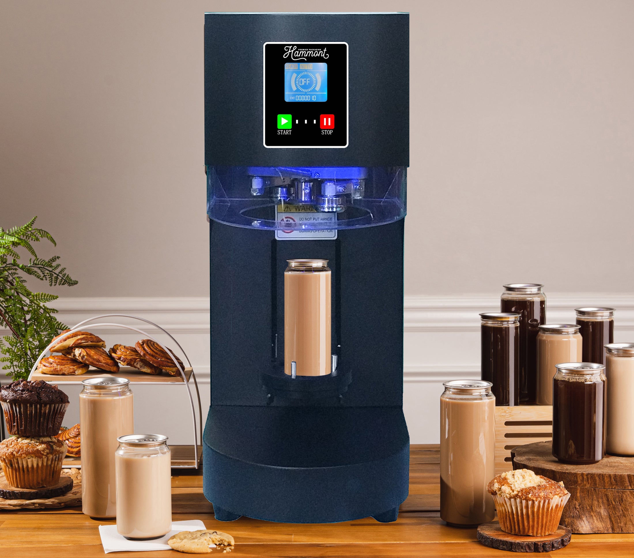 Automatic Seamer Machine for Clear Beverage Can – Hammont