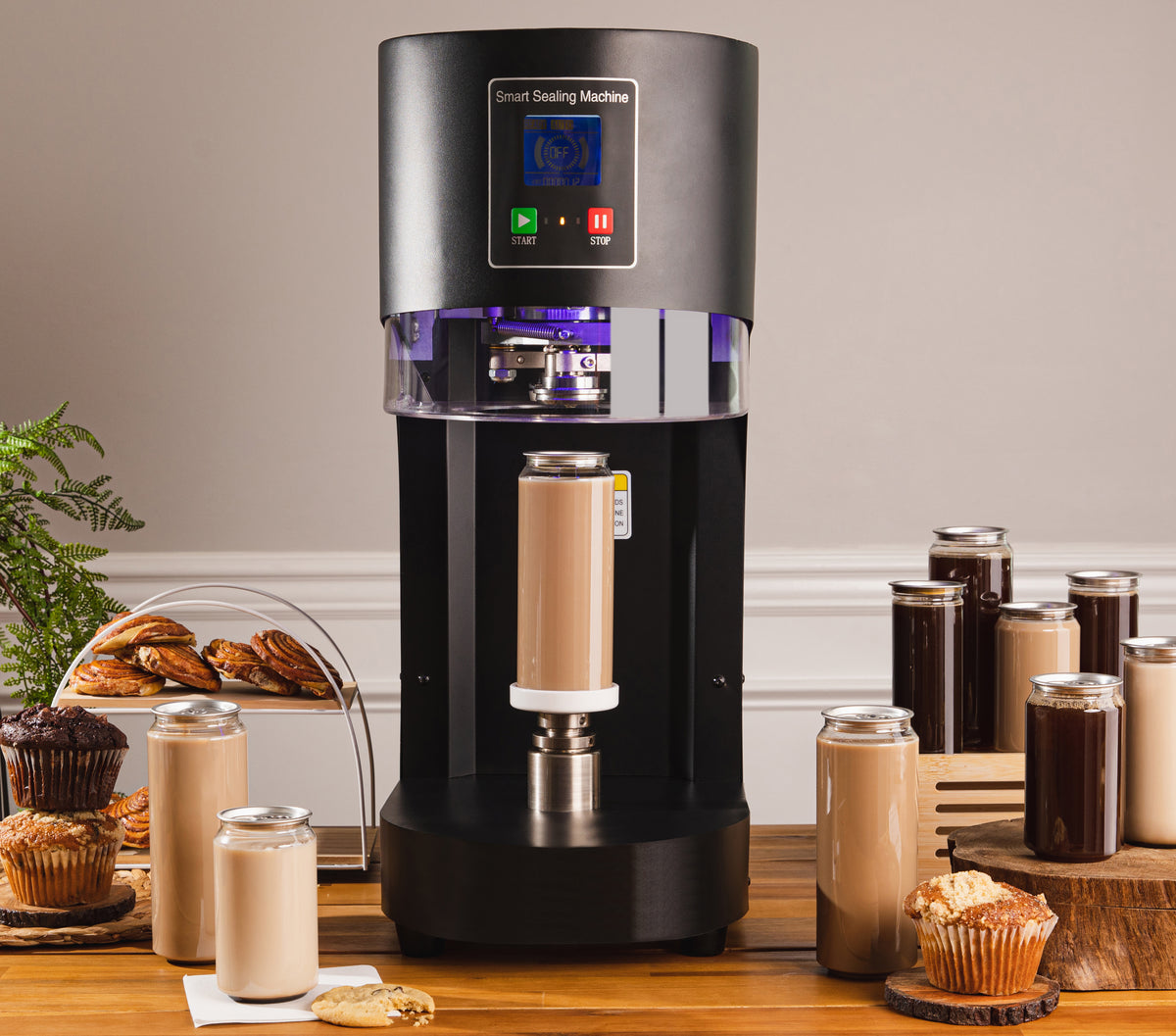 Automatic Seamer Machine for Clear Beverage Can – Hammont