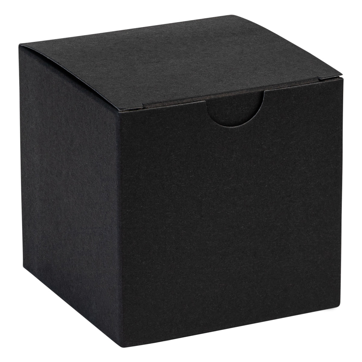 Cube Black Gift Tuck Top Boxes 18 Pack 3X3X3 – Hammont
